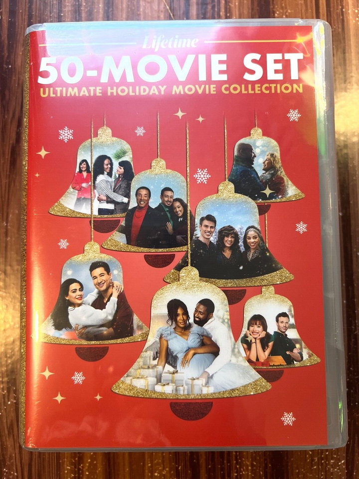 Lifetime 50-Movie Set Ultimate Holiday Movie Collection DVD Romance ...