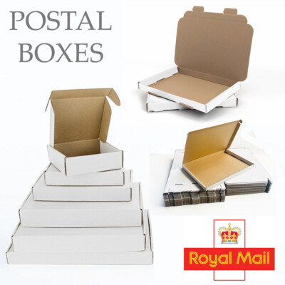 ROYAL MAIL SMALL PARCEL POSTAL MAILING SHIPPING CARDBOARD BOXES & LARGE ...