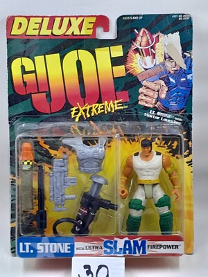 Kenner Deluxe GI Joe Extreme Action Figure Lt Stone Mortar Launcher. | eBay