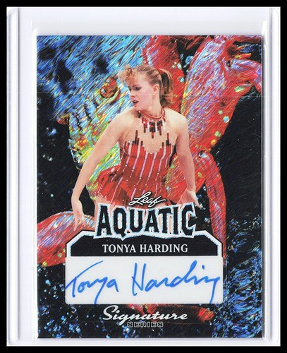 2025 Leaf Aquatic Tonya Harding 1/1 Auto A-TH2 Signature Series | eBay