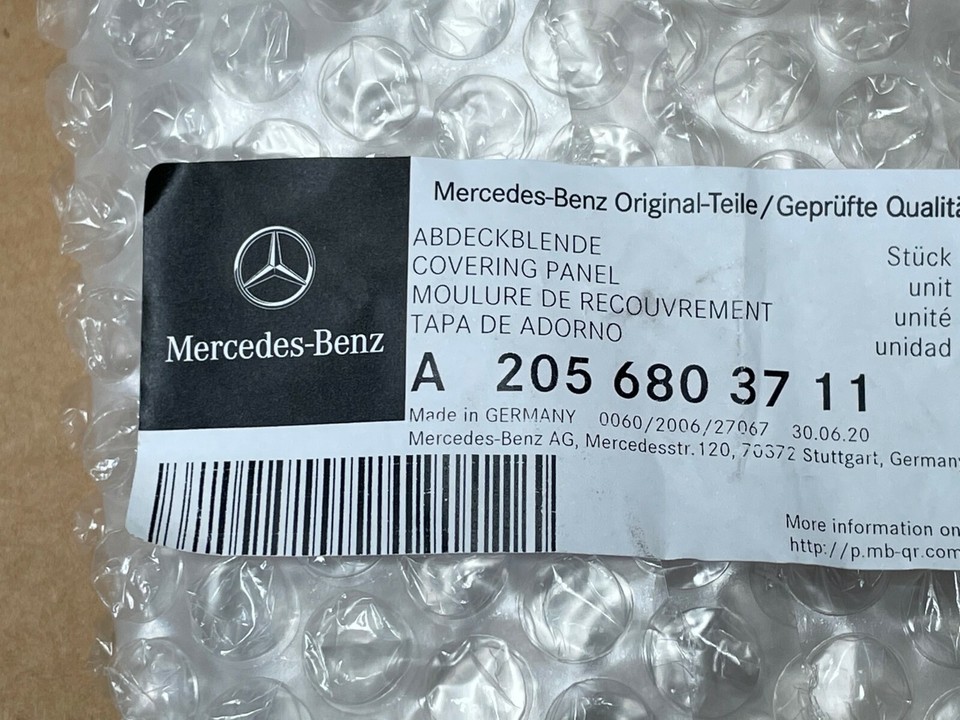 2015-2019 Mercedes-Benz C GLC Genuine Front Console Cover | 2056803711 ...