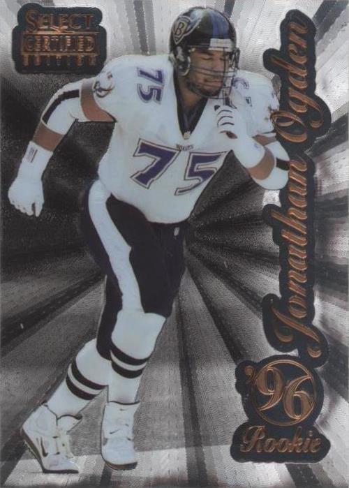 1996 Select Certified Edition - Jonathan Ogden #109 Premium Stock (RC ...