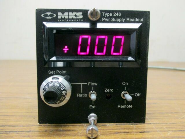 3629 MKS Power Supply Readout Type 246 246C for sale online | eBay