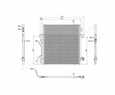 Air Condenser For DODGE NITRO 07 - 12 68003971AA | eBay
