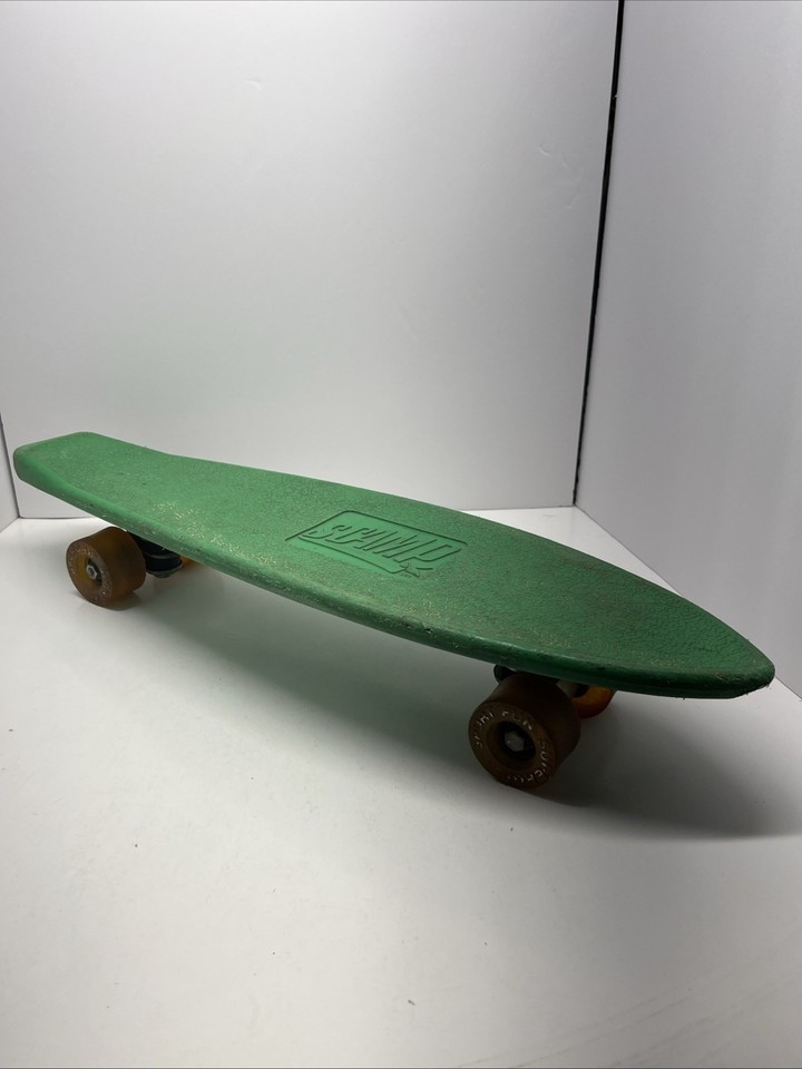 Vintage Scamp Skateboard Green Plastic with Sports Fun Super Grip ...