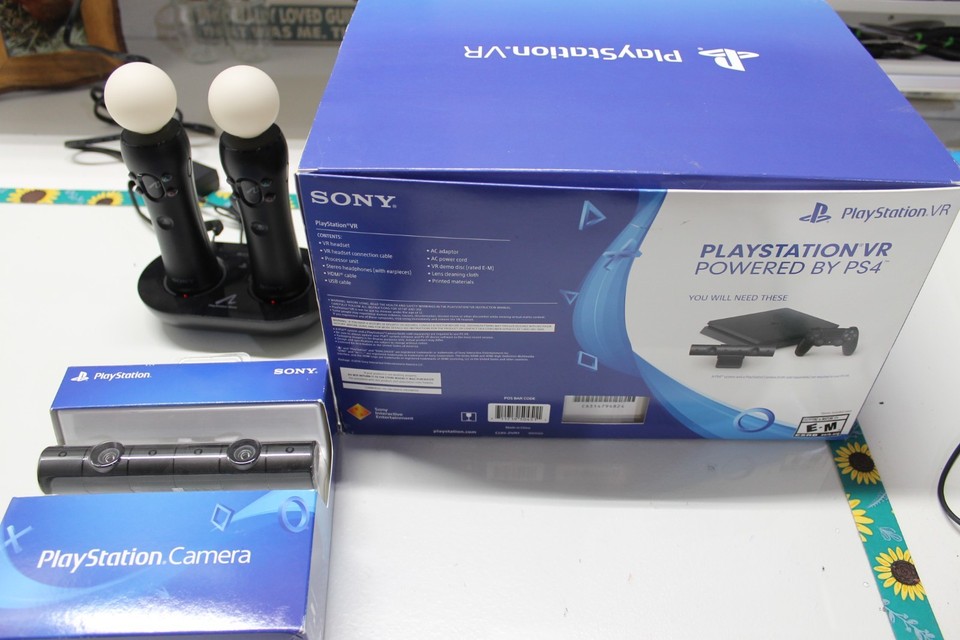 Sony PlayStation VR Camera Bundle - (CUH-ZVR1) - used, working *read ...