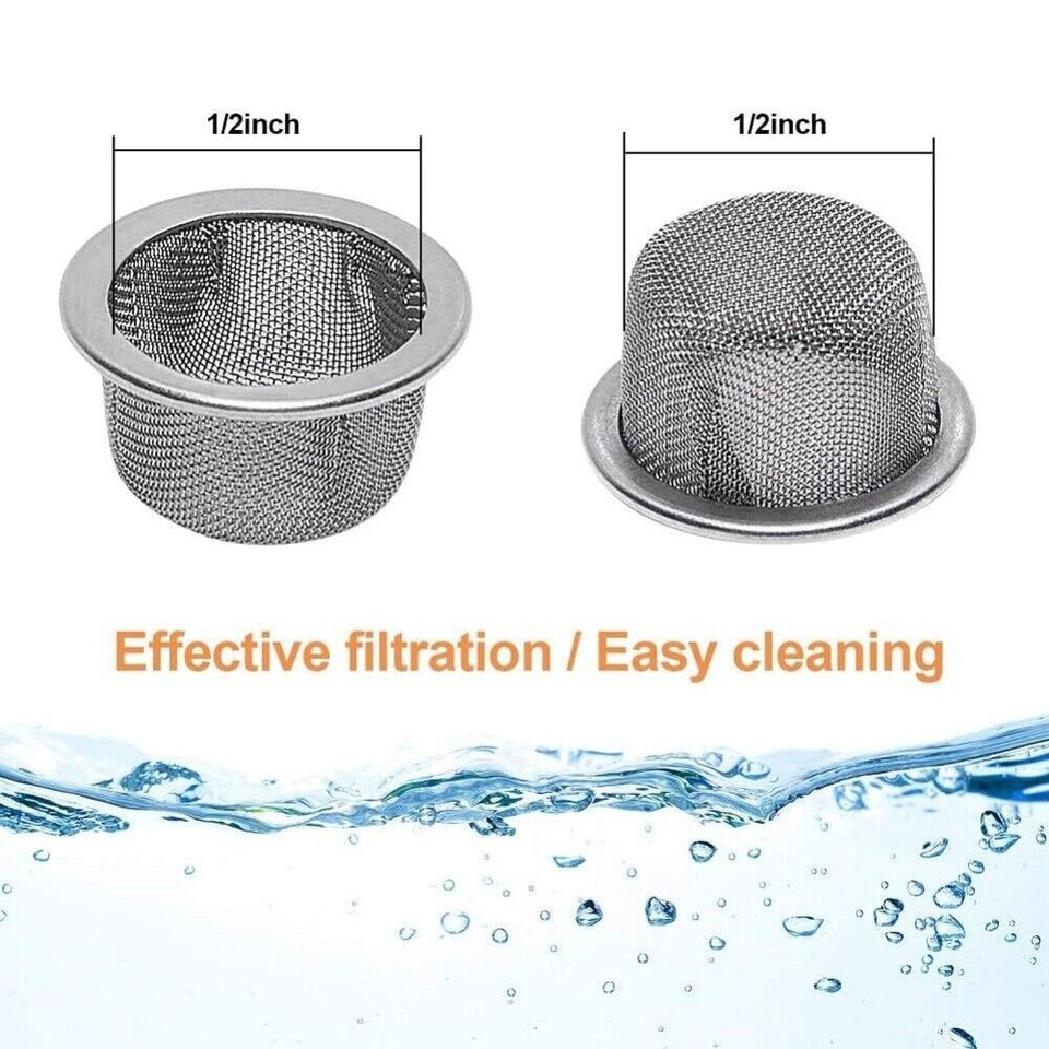 Metal Screen Filters Metal Screen Filters 16x12x8mm 20pcs Screen ...