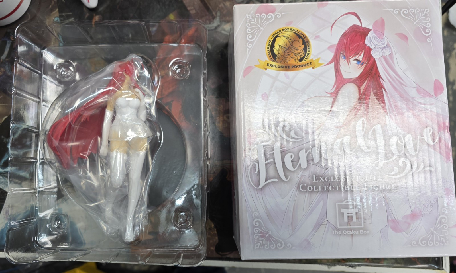 The Otaku Box Highschool DXD Eternal Love Rias Wedding Anime Figure w ...