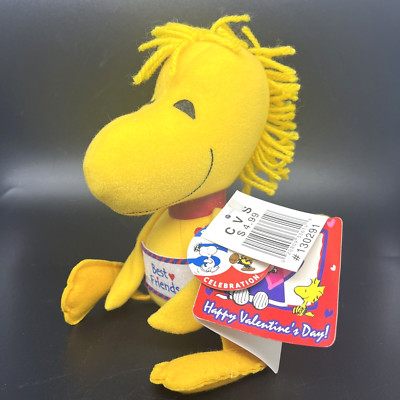 Prestige Baby WOODSTOCK Valentine’s 50th Best Friends 7” Plush Squeaker ...