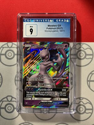 CGC 9 2017 Pokemon Mewtwo GX 39/73 Shining Legends 1019 | eBay