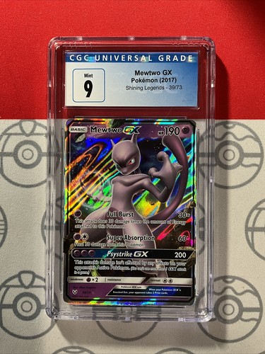 CGC 9 2017 Pokemon Mewtwo GX 39/73 Shining Legends 1019 | eBay