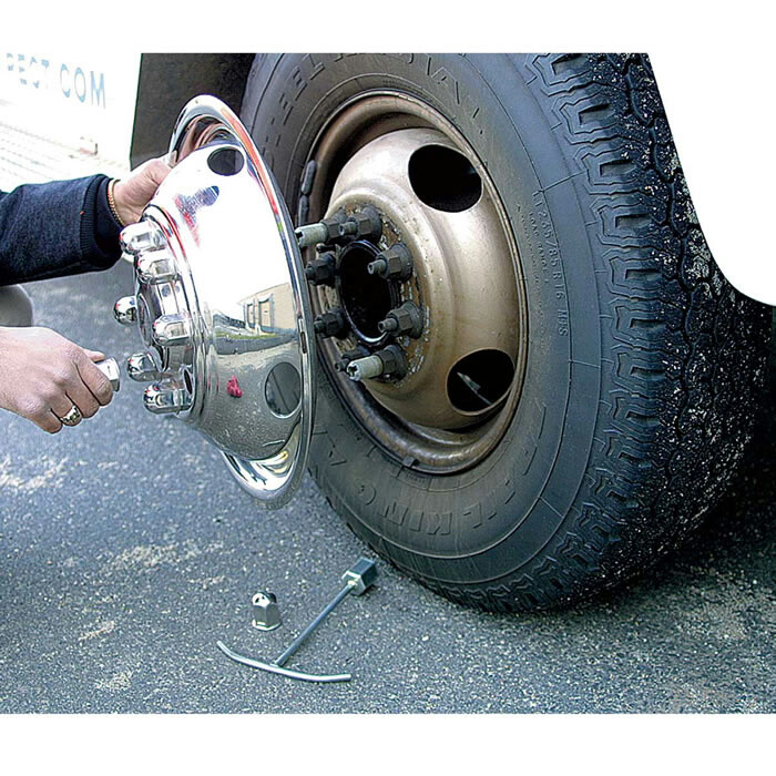 2005-2024 Ford F350 # JDF1708 17" Dual Wheel Simulators DOT Style Bolt ...