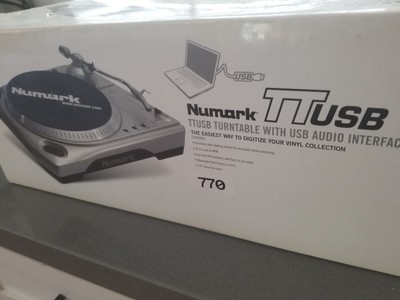 Numark TTUSB Turntable With USB Audio Interface | eBay