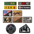 K9 Army Dog Embroidery Patch Clothes Badges Service Dog Different ...