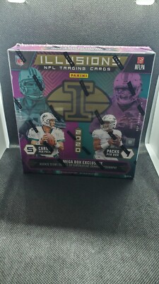 2020 NFL Illusions Mega Box Sealed Tua Burrow Hurts Herbert Rookies ...