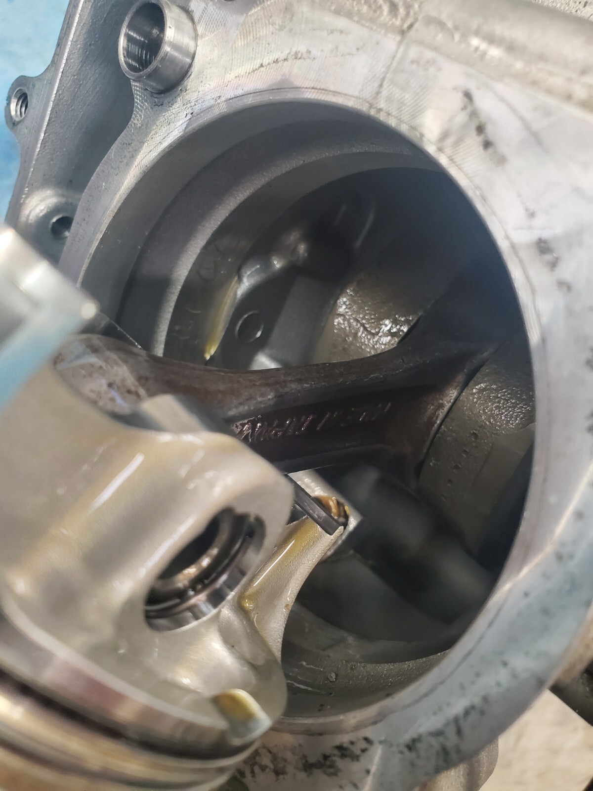 2007 07 KTM 250 SXF SX-F Bottom End Cranckshaft Engine Case Cases OEM ...