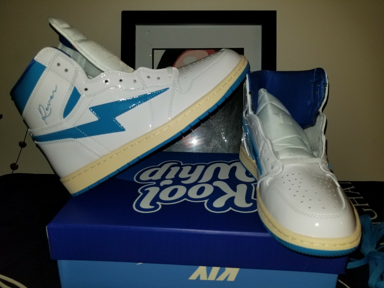 ⚡ KOOL KIY STUDIO REVES PARIS AIR KIY HI 85 Kool Whip 1.0 - Mens Size ...