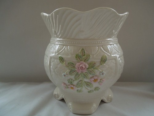 Belleek 1998 Annual Piece Armstrong Cache Pot LE 2320 | eBay