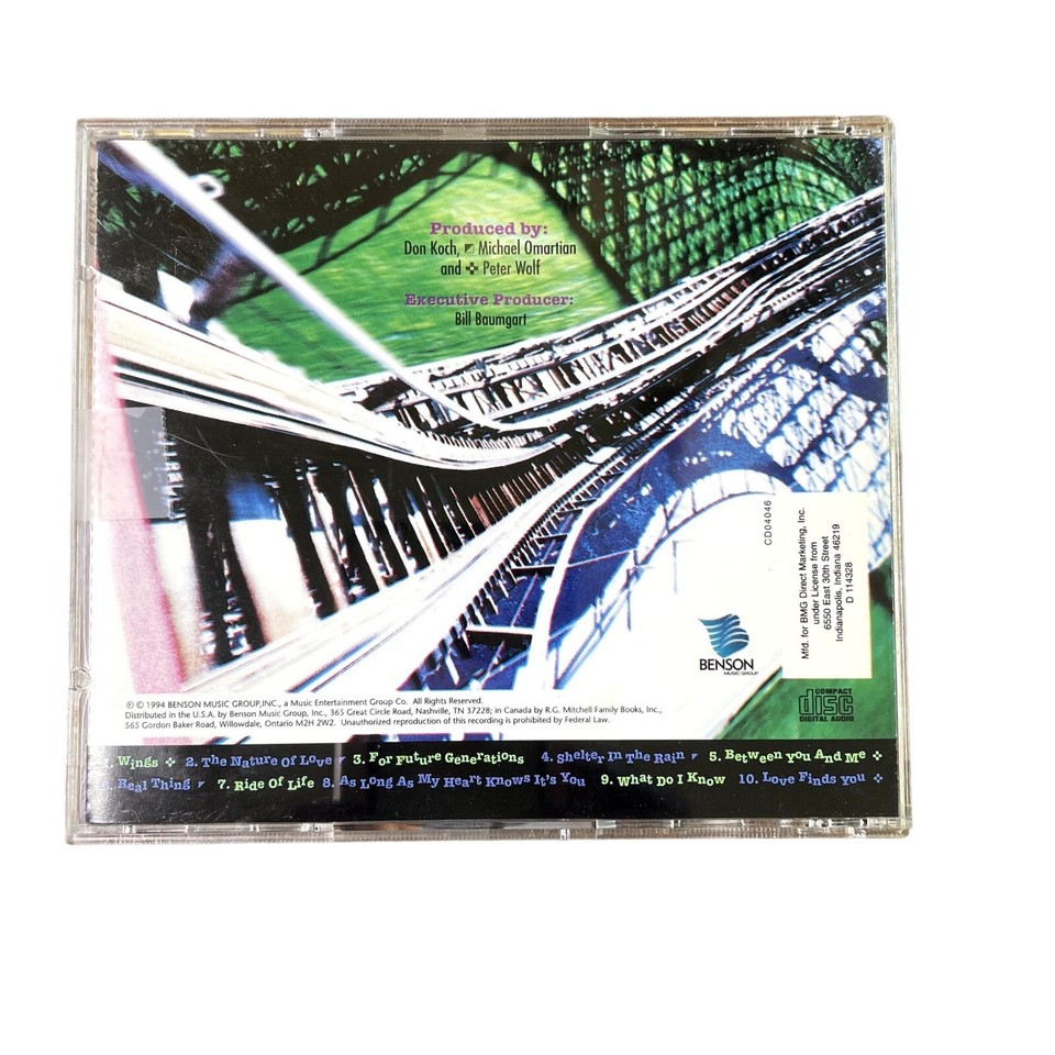 Vintage 4 Him The Ride Christian Contemporary Audio Music CD 1994 u 10 ...