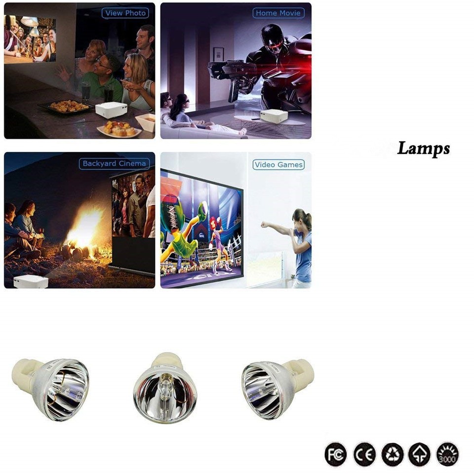 Projector Lamp BL-FP190E OPTOMA X312 HD141X EH200ST GT1070X P-VIP 190/0 ...