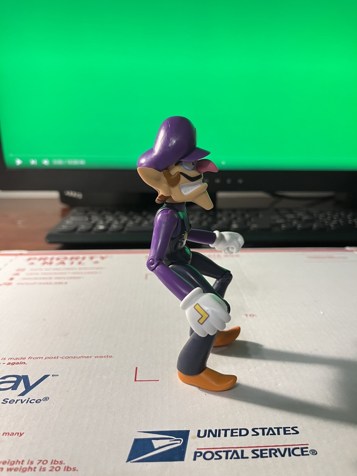Jakks Pacific World Of Nintendo: Waluigi Action Figure (RARE ...