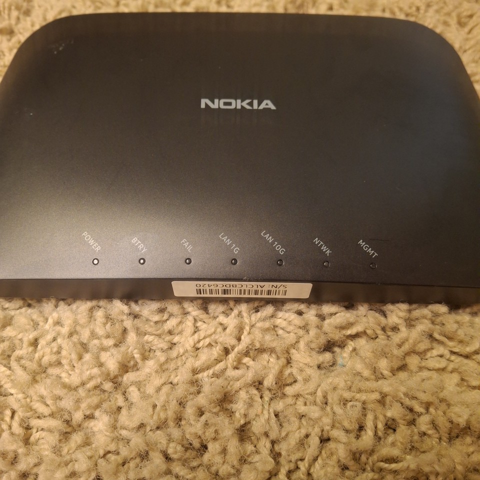 Nokia XS-020X-A 3FE48958AC 10G GPON Optical Network Terminal ONT ...