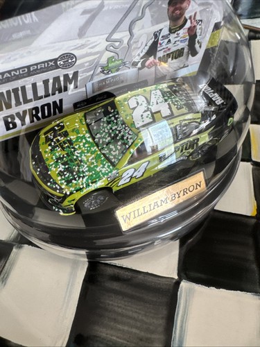 2024 WILLIAM BYRON COTA WIN RACED WINNERS CIRCLE NASCAR CONFETTI RAPTOR ...