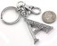 Clear Name Alphabet Initial Letter A-Z Car Keychain Key Ring Wedding ...