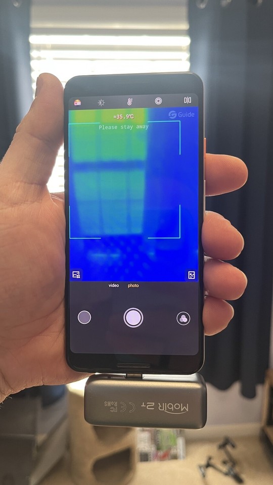 Guide Mobir 2T Thermal Imaging for Android Smartphone Type C Thermal ...