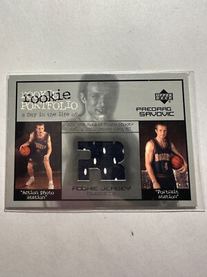 K34,369 - 2003 Upper Deck Rookie Portfolio Jersey Predrag Savovic | eBay