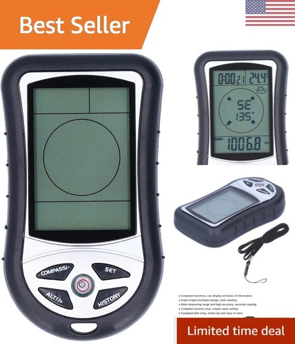 Handheld Outdoor Meter - Digital Compass, Altimeter, Barometer ...