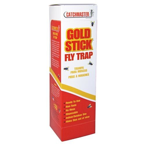 Catchmaster 12" Gold Stick Restaurant Fly Traps House Fly Insects | eBay UK