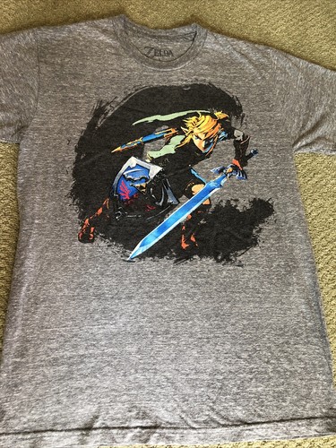THE LEGEND OF ZELDA LINK T SHIRT SIZE S UNISEX | eBay