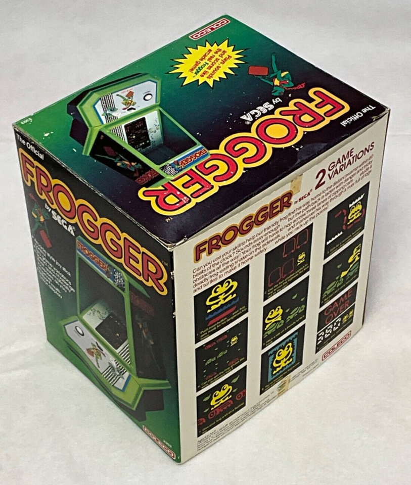 FROGGER COLECO MIDWAY VINTAGE HANDHELD TABLETOP ARCADE GAME, 1982, VERY ...