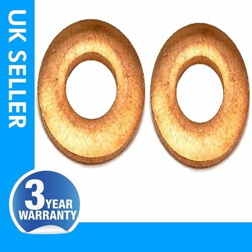 2 X Iniettore Diesel Rame Guarnizione Rondella Per Renault Trafic Mk2 ...