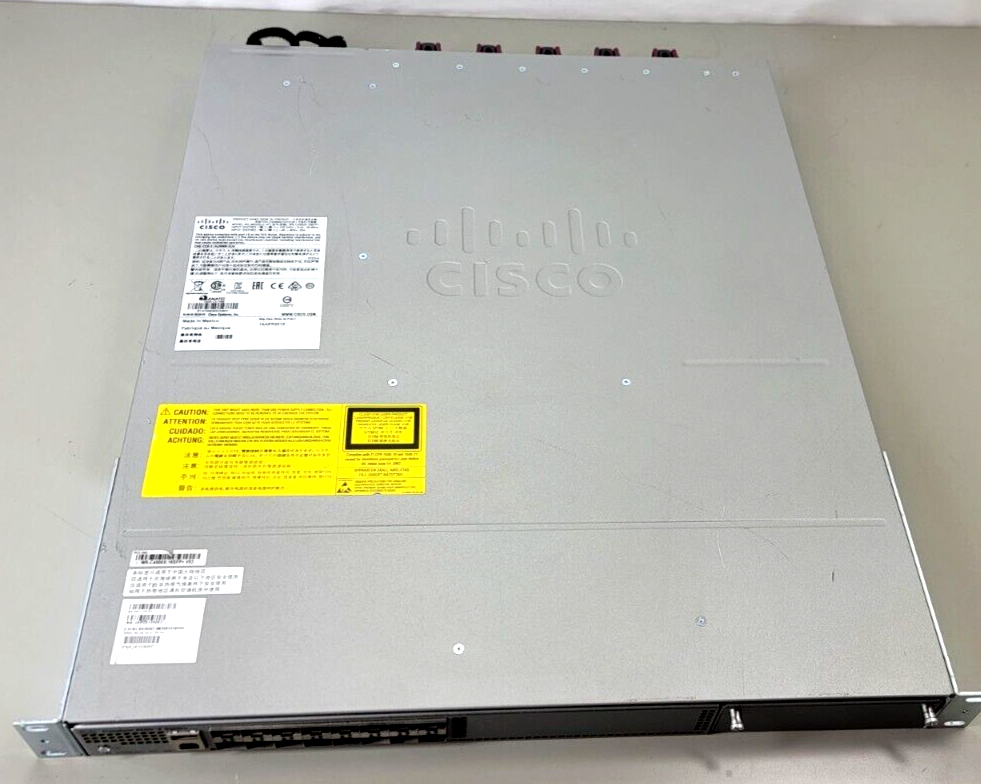 Cisco WS-C4500X-16SFP 16 Ports Ethernet Gigabit Network Switch 2x750W ...