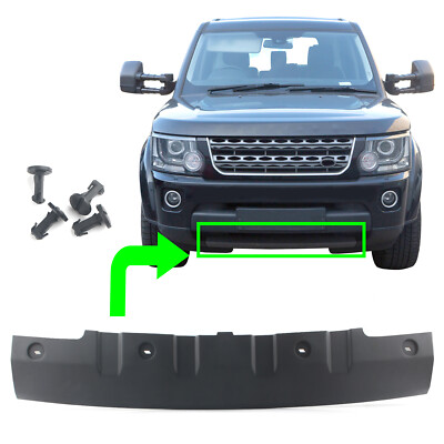 Front Bumper Skid Plate Tow Hook Eye Cover For Land Rover LR4 Discovery ...