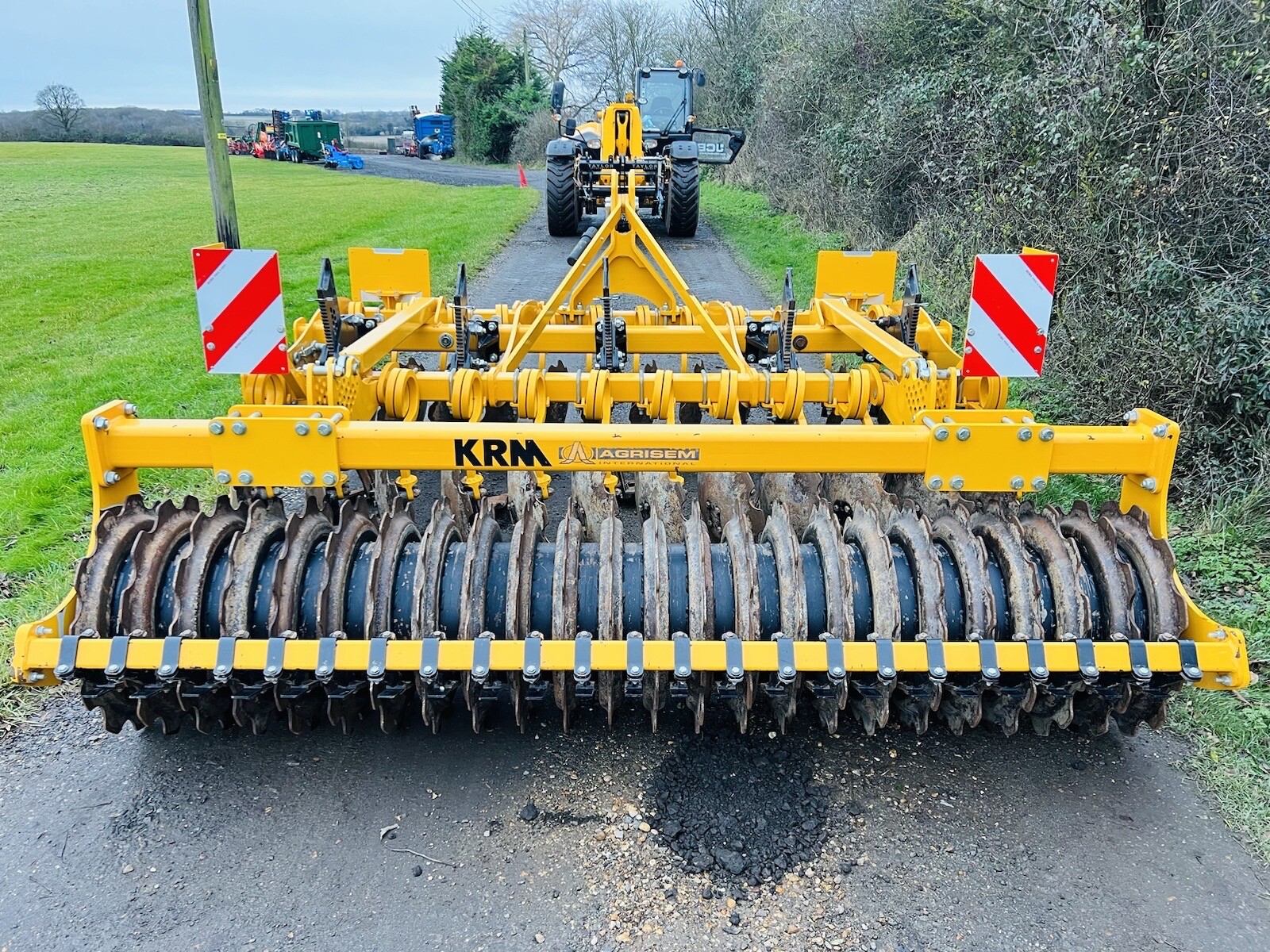 KRM MAXIMULCH 3M ONE PASS DISC TINE PACKER CULTIVATOR FOR TRACTOR VGC ...