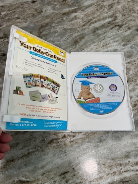 Your Baby Can Read Early Language Development DVD Ages 3 months - 5 ...