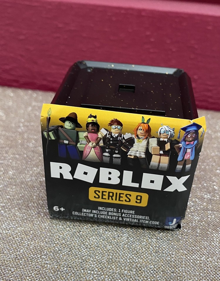 Roblox Celebrity Series 9 Mon Cheri Face Virtual Code And The Toy Black ...