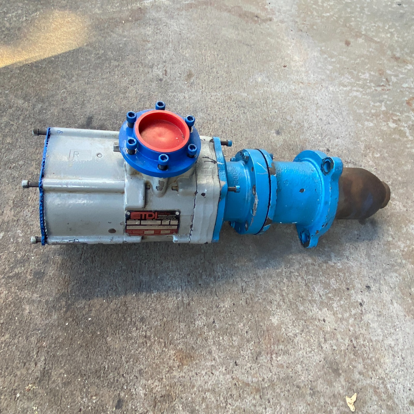 TDI T121-60001-B1R T100-B Series Turbotwin Engine Air Starter Pneumatic ...