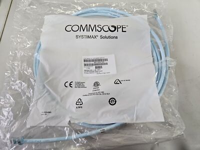 COMMSCOPE U/UTP Modular Patch Cord - Light Blue 10ft ( CPCSSZ2-02F010 ...