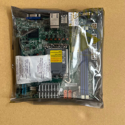 Supermicro X13SCL-IF ITX motherboard support E-2400 M.2 PCIe5.0x16 DDR5 ...