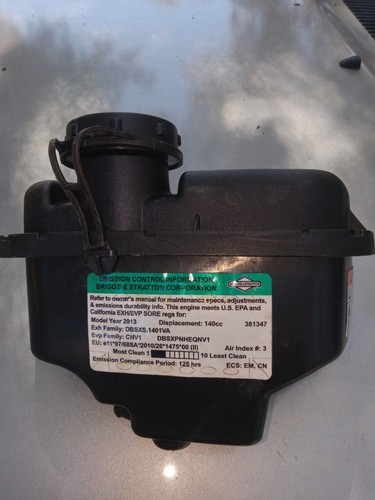 Genuine 590568 Briggs & Stratton Gas Tank & Fuel Cap 799585 Toro ...
