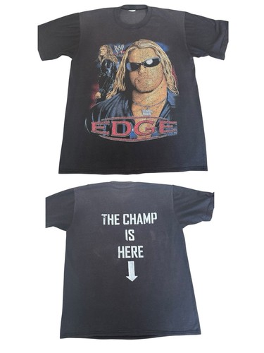 WWF EDGE 2000’s Graphic T Shirt Wrestling WWE Vintage VTG Rare | eBay