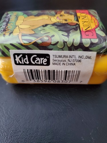 Rare New Vintage 1990s Disney Lion King Simba Pumbaa Mini Soap With 2.5 ...