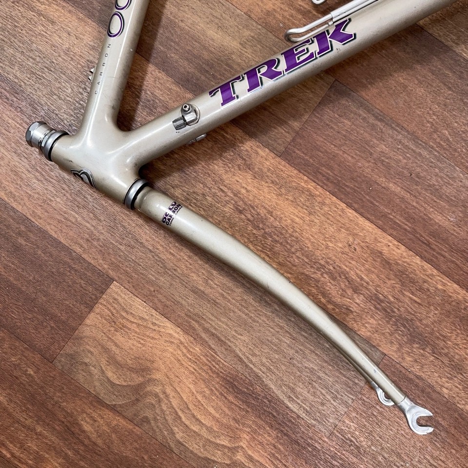 TREK Vintage 5020 OCLV Carbon Fiber Road Bike Frame Set 700c Size 54cm ...