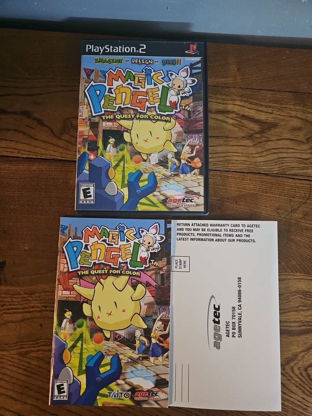 Magic Pengel The Quest Color (Playstation 2; PS2) Complete w/ Manual ...