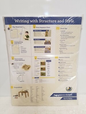 Writing with Structure and Style Student Reference Handbook - Blackline ...