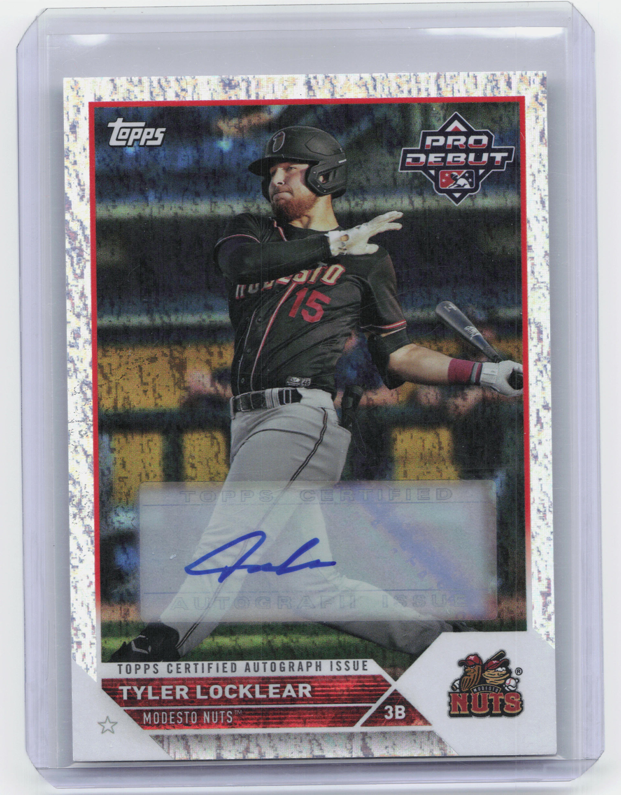 2023 Topps Pro Debut #PD-98 Tyler Locklear Autographs Sparkle #/199 | eBay